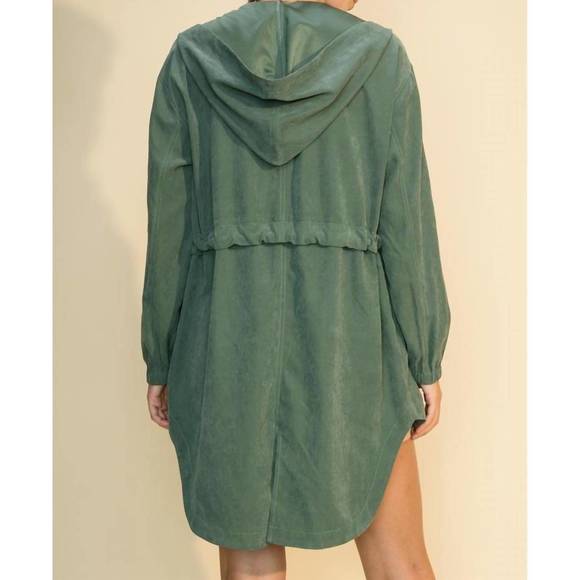 HYFVE | Jackets & Coats | New Hyfve Cargo High Low Hooded Jacket In ...